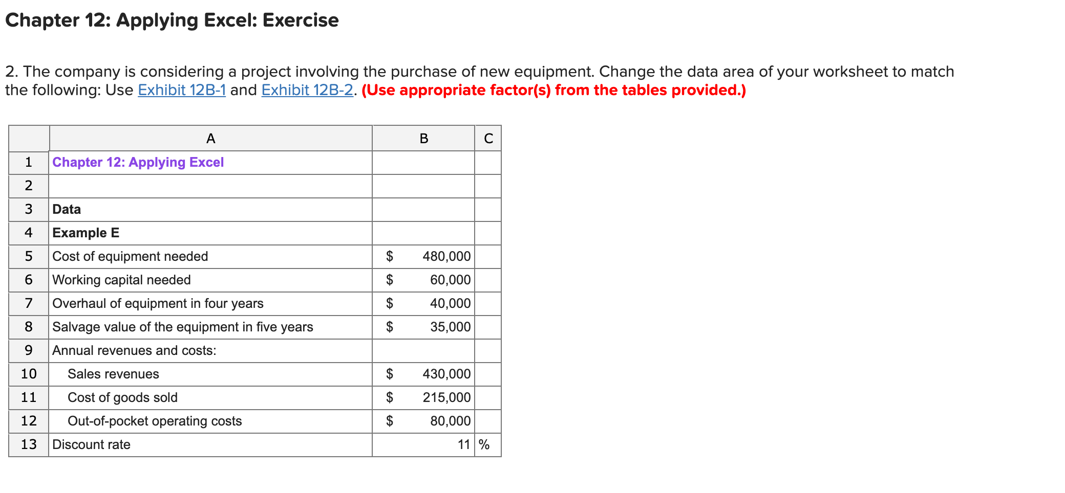 Solved a. What is the net present value of the project? | Chegg.com