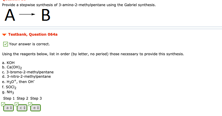 Solved Provide a stepwise synthesis of | Chegg.com