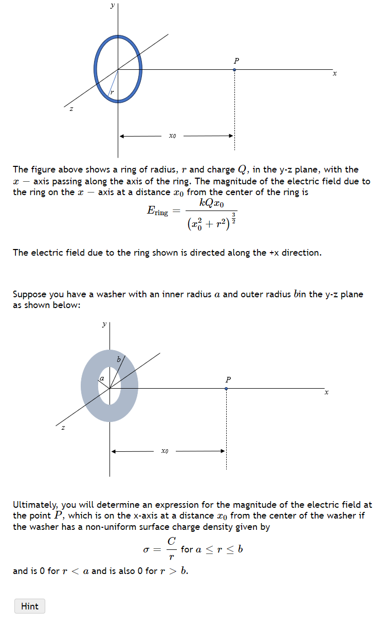 part c, using the variables in the problem statement, | Chegg.com