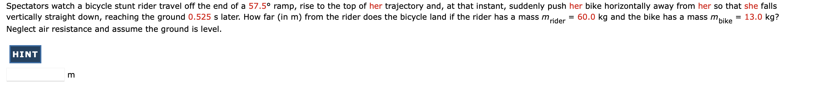 Solved veglect air resistance and assume the ground is | Chegg.com