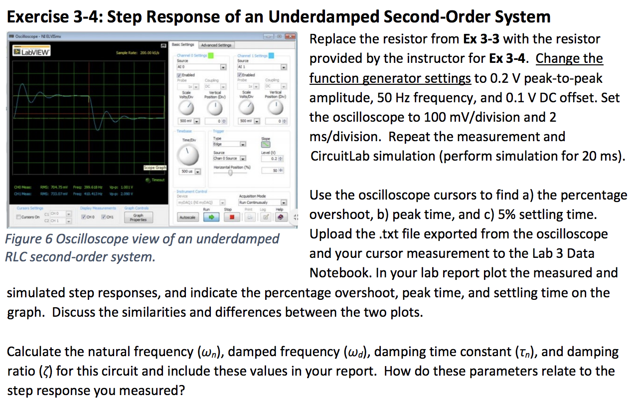= 3. Use CircuitLab to simulate the step response of | Chegg.com