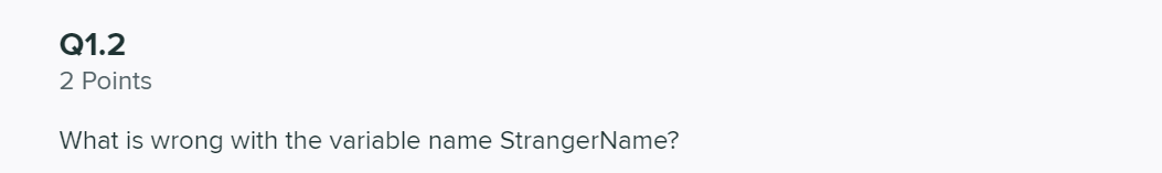 Solved Q1 Coding Style 14 Points You are given the following | Chegg.com