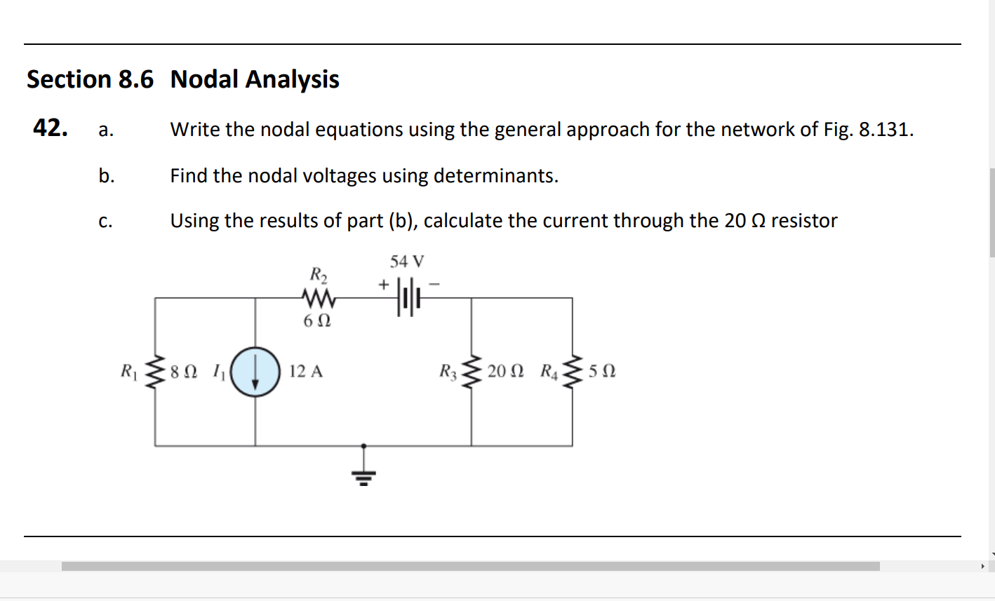 Solved Can someone solve this using Three nodes , (Node A , | Chegg.com