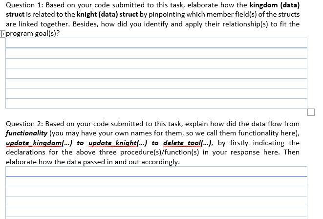 Solved ONLY ANSWER THE QUESTIONS from the supplied code. IF | Chegg.com