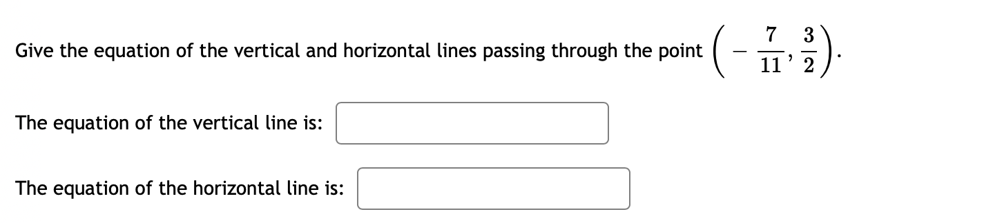 Solved Give the equation of the vertical and horizontal | Chegg.com