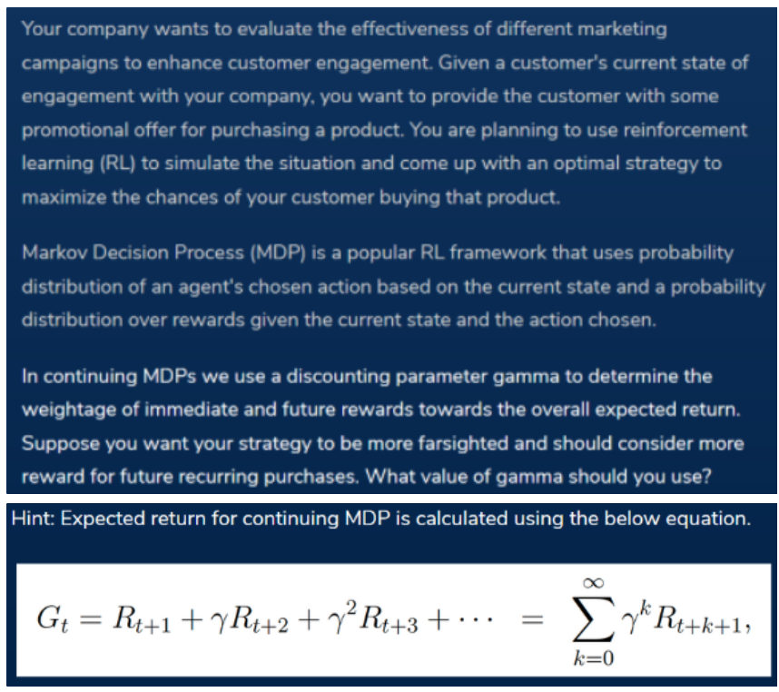 Solved Your Company Wants To Evaluate The Effectiveness Of