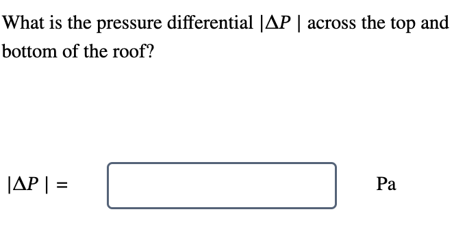Solved What is ﻿the pressure differential |ΔP| ﻿across the | Chegg.com