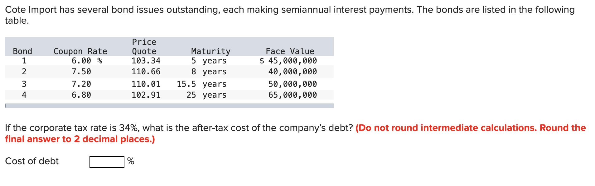 Solved Show me how to do this question without excel and get | Chegg.com