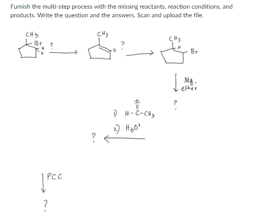 Solved z a complete, step-by-step mechanism for the | Chegg.com