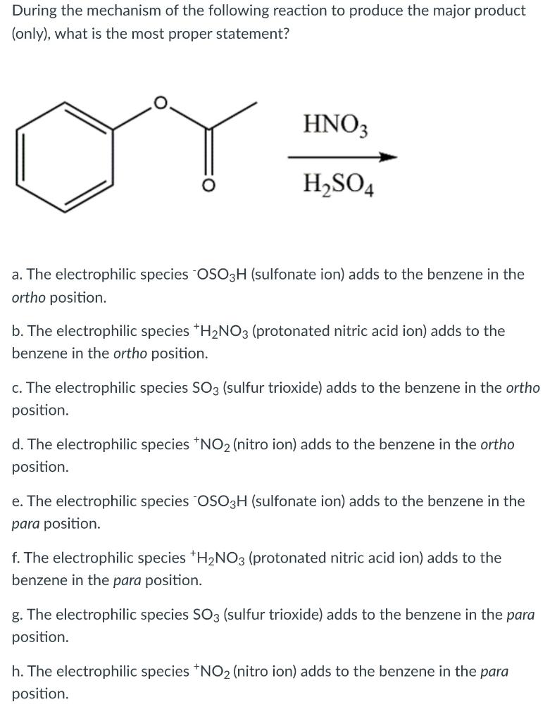 Solved During the mechanism of the following reaction to | Chegg.com