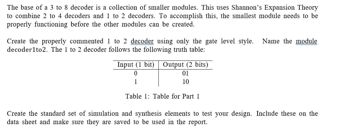 Theory Of 3 To 8 Decoder