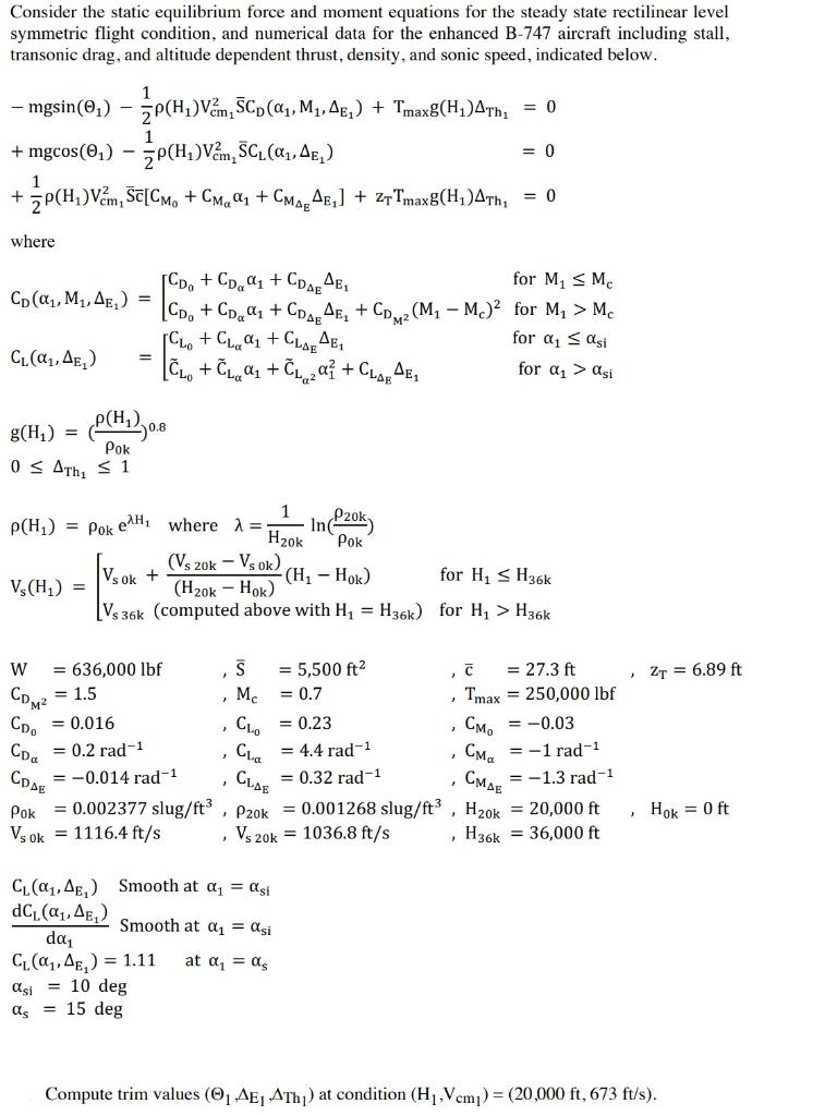 Solved Consider the static equilibrium force and moment | Chegg.com