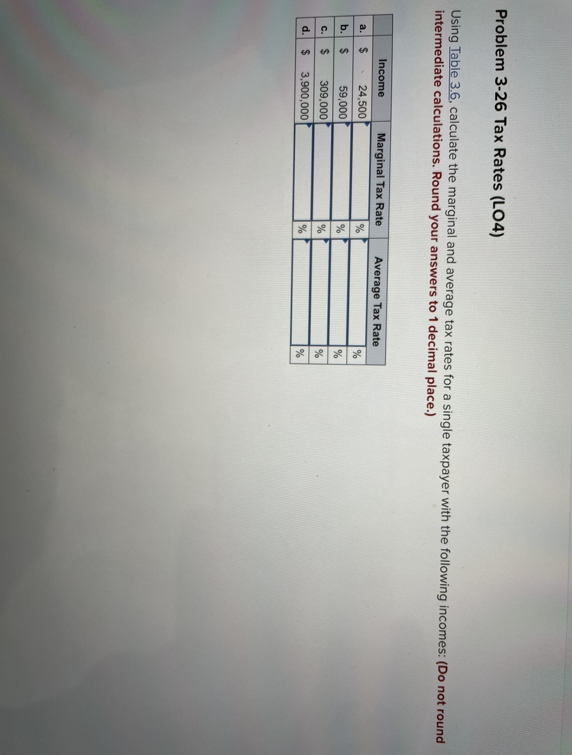 Solved Using Table 3.6, calculate the marginal and average | Chegg.com Solved Using Table 3.6, calculate the marginal and average | Chegg.com