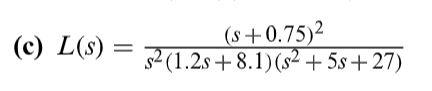 Solved 6.7 Mixed real and complex poles. Sketch the | Chegg.com