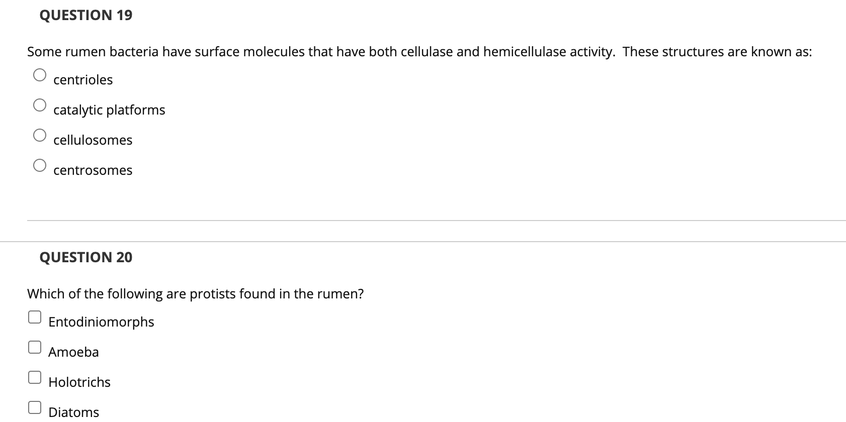 Solved QUESTION 13 Which of the following bacteria are | Chegg.com