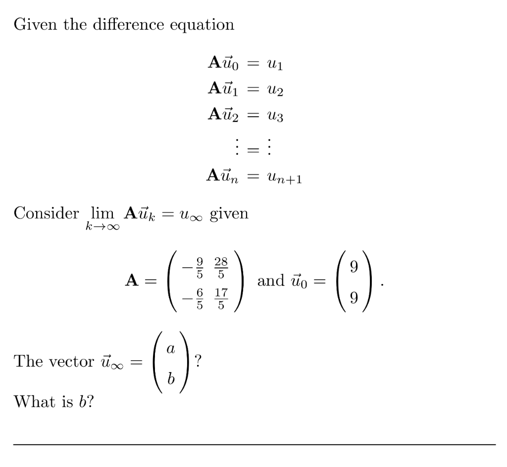Solved Given the difference equation | Chegg.com