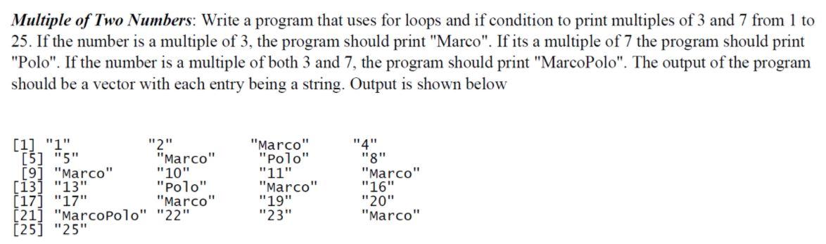 Solved Multiple Of Two Numbers Write A Program That Uses 8013