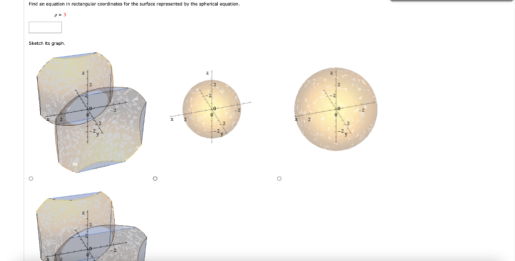 Solved Find an equation in rectangular coordinates for the | Chegg.com