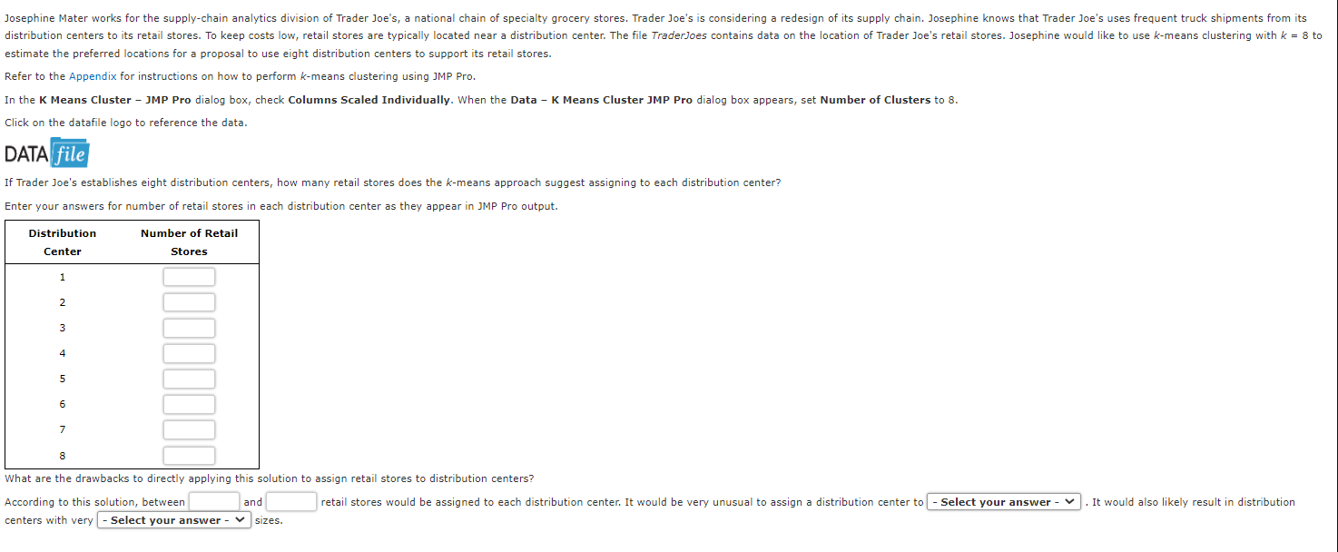 estimate the preferred locations for a proposal to | Chegg.com