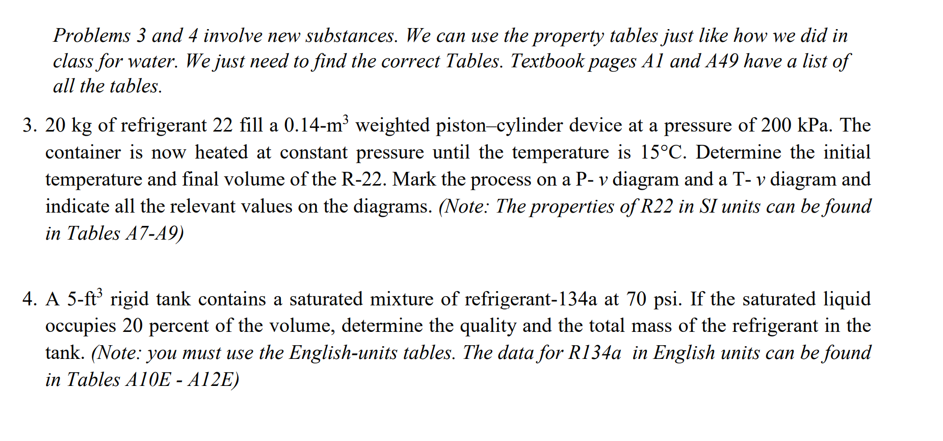 Solved Problems 3 and 4 involve new substances. We can use | Chegg.com