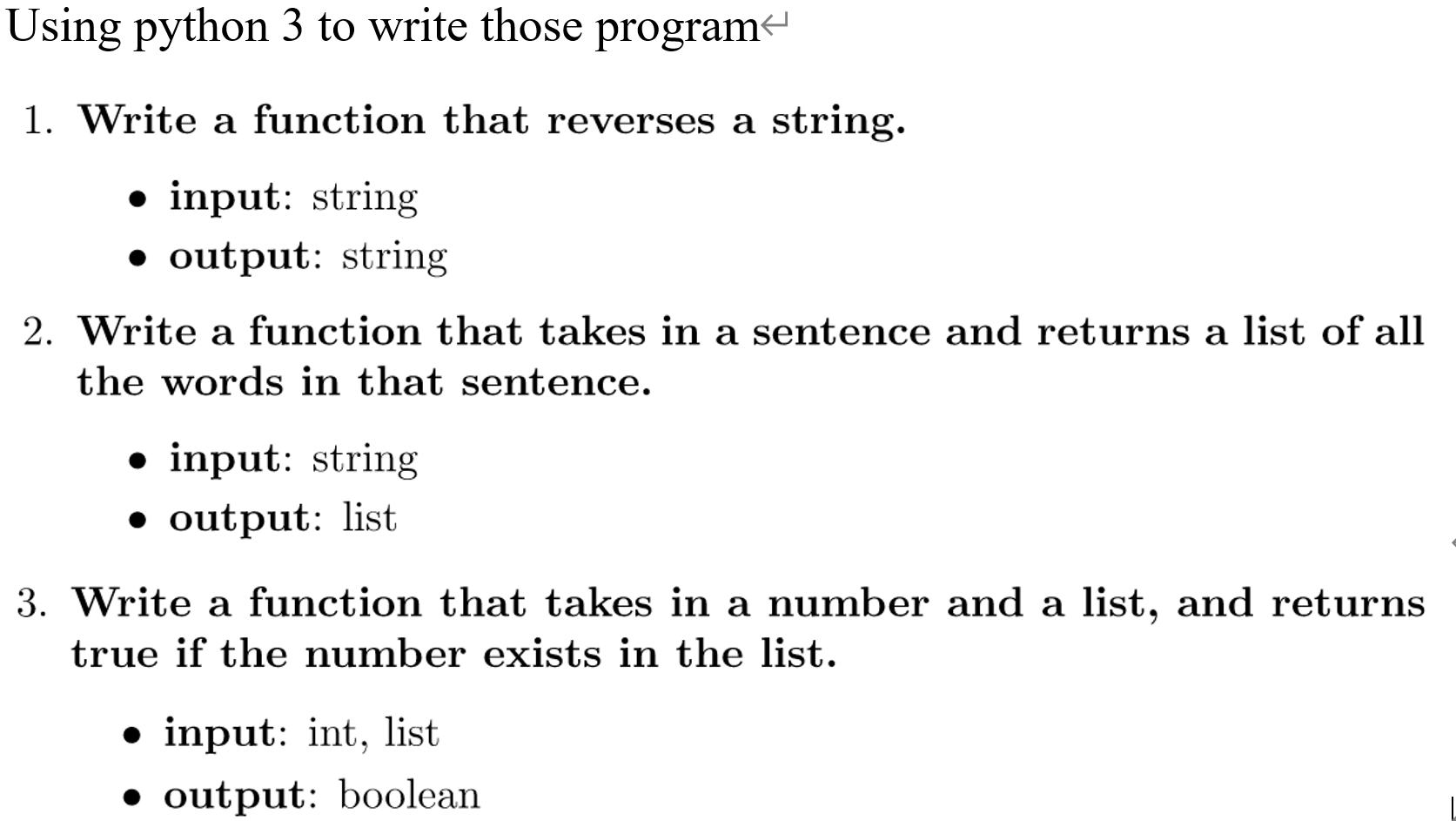 Solved Using Python 3 To Write Those Program 1 Write A