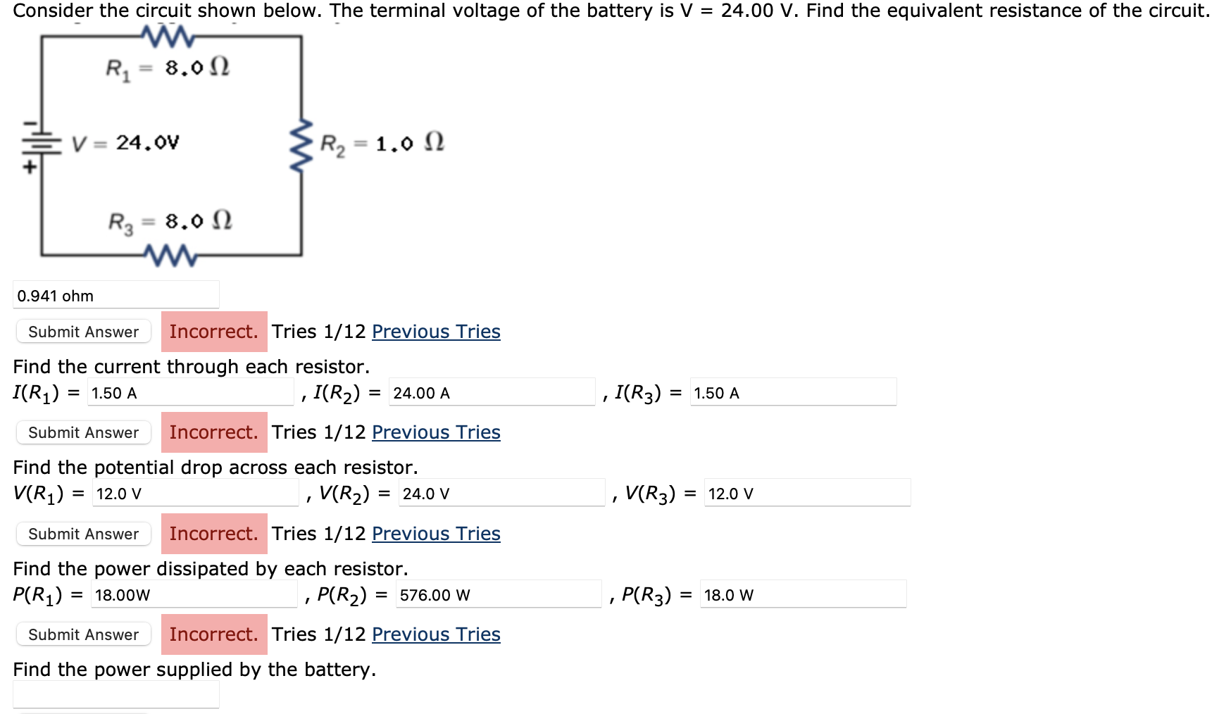 Solved Consider the circuit shown below. The terminal | Chegg.com