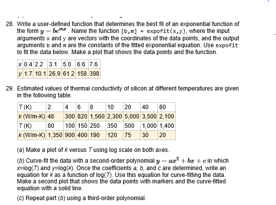 Solved 28. Write a user-defined function that determines the | Chegg.com