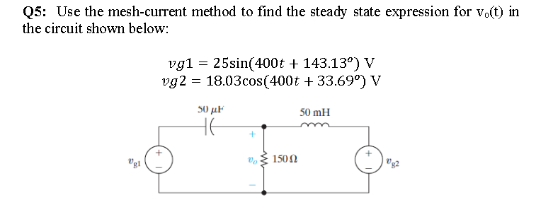Solved This is from electric circuits 2 and I wanted to know | Chegg.com
