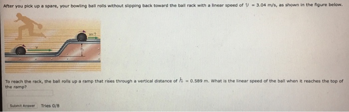 Solved After you pick up a spare, your bowling ball rolls | Chegg.com Solved After you pick up a spare, your bowling ball rolls | Chegg.com