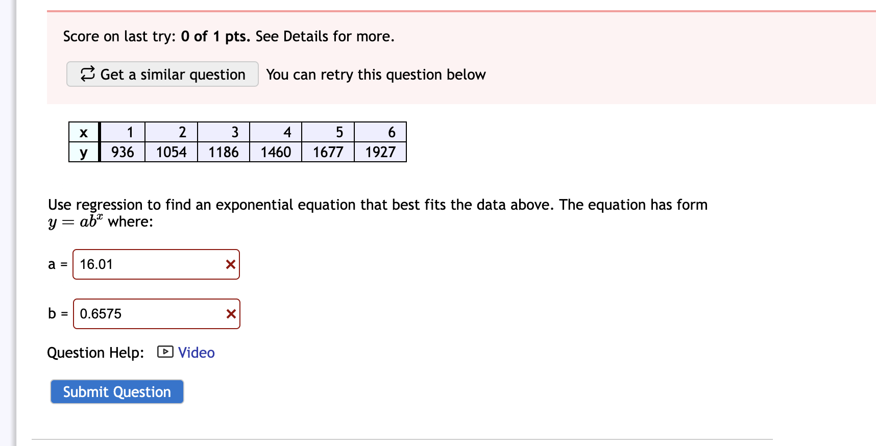 Solved Score on last try: 0 of 1 pts. See Details for more. | Chegg.com