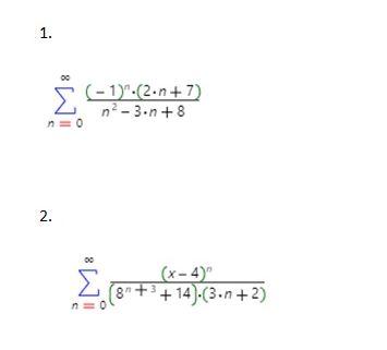 Solved determine whether the series is absolutely | Chegg.com