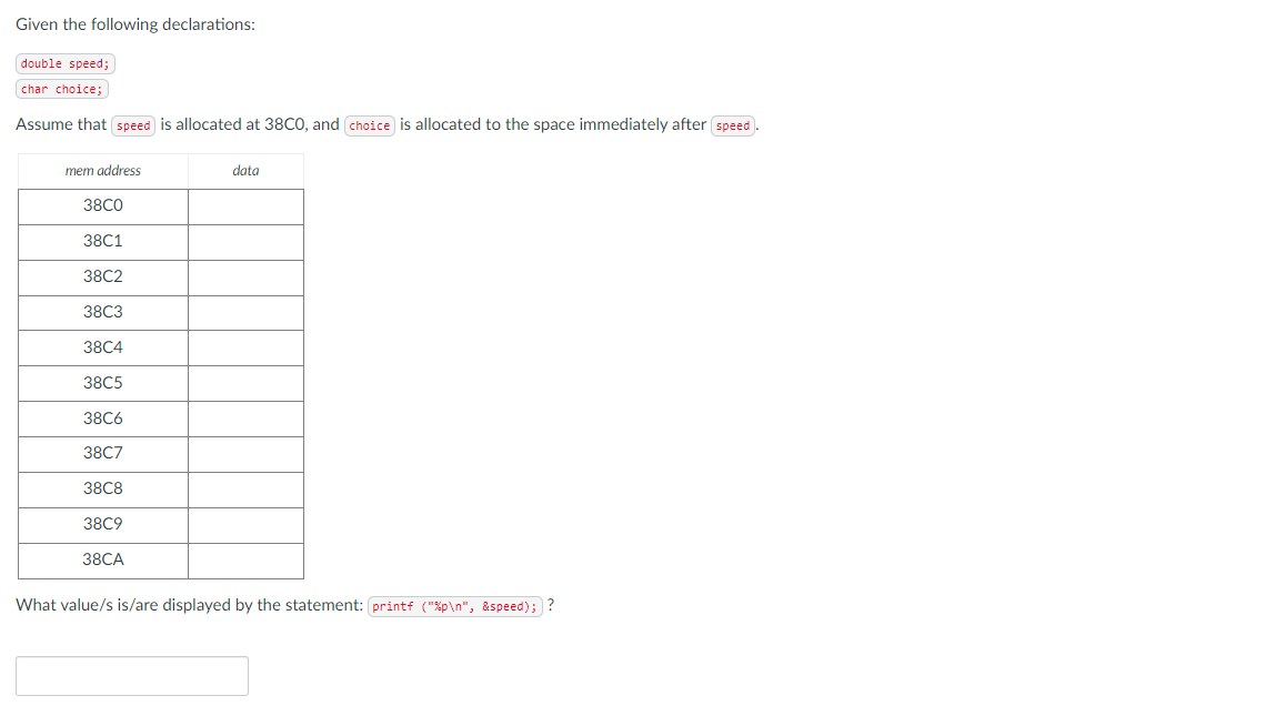 Assume that the variable is assigned a value 8888 , | Chegg.com
