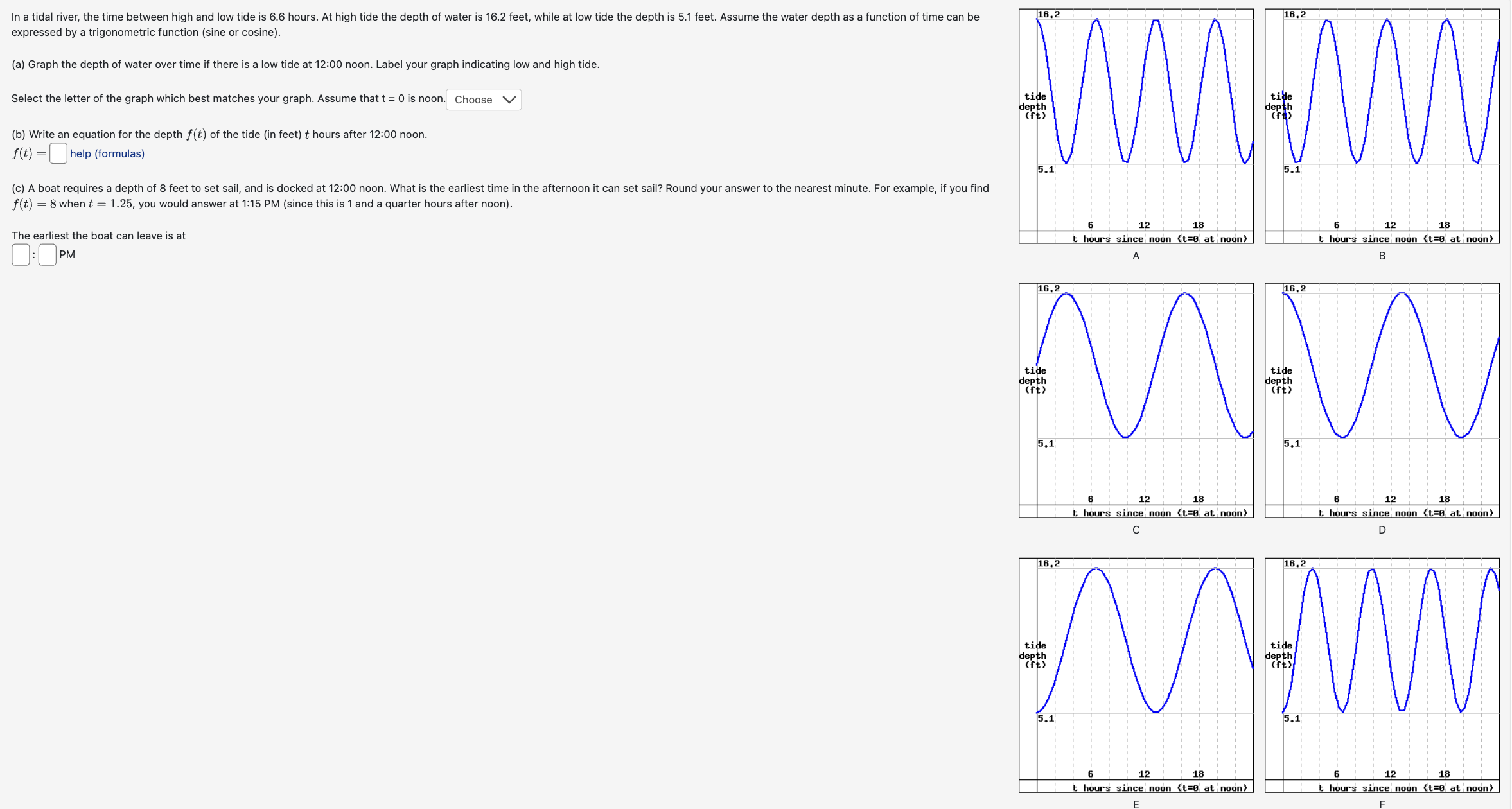 Solved expressed by a trigonometric function (sine or | Chegg.com
