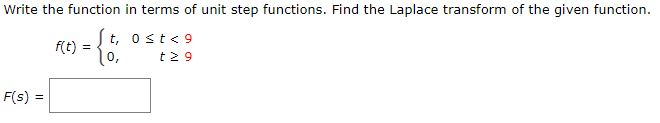 Solved Write the function in terms of unit step functions. | Chegg.com Solved Write the function in terms of unit step functions. | Chegg.com