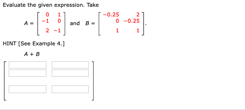 Solved Evaluate the given expression. Take 0 1 1 1- 10 and | Chegg.com