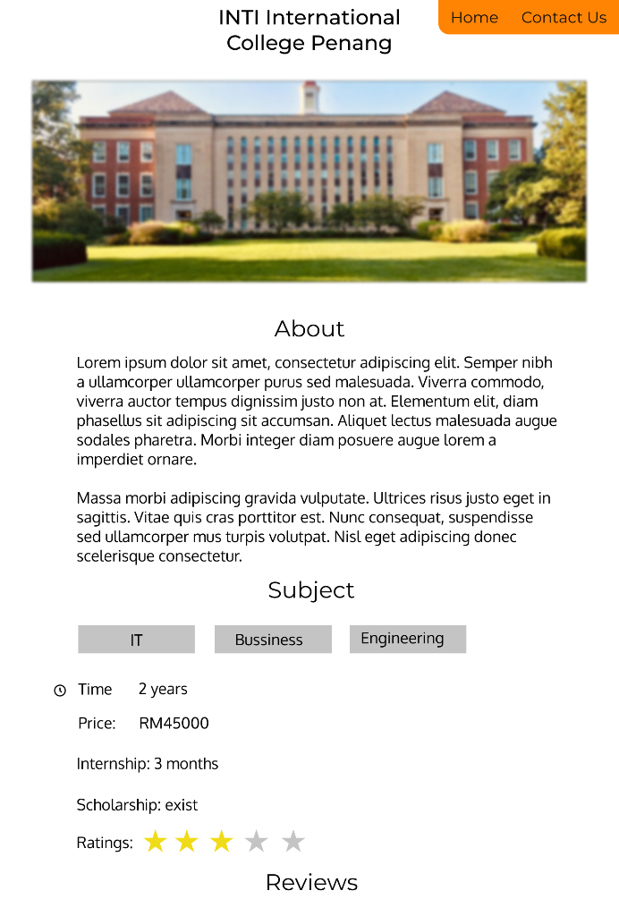 Solved Develop a College Portal website that has an | Chegg.com
