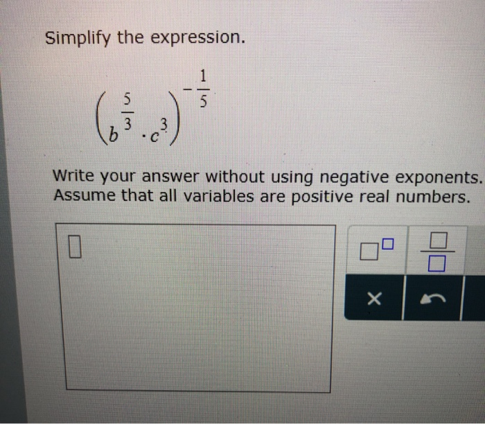 Solved Simplify the expression Write your answer without | Chegg.com
