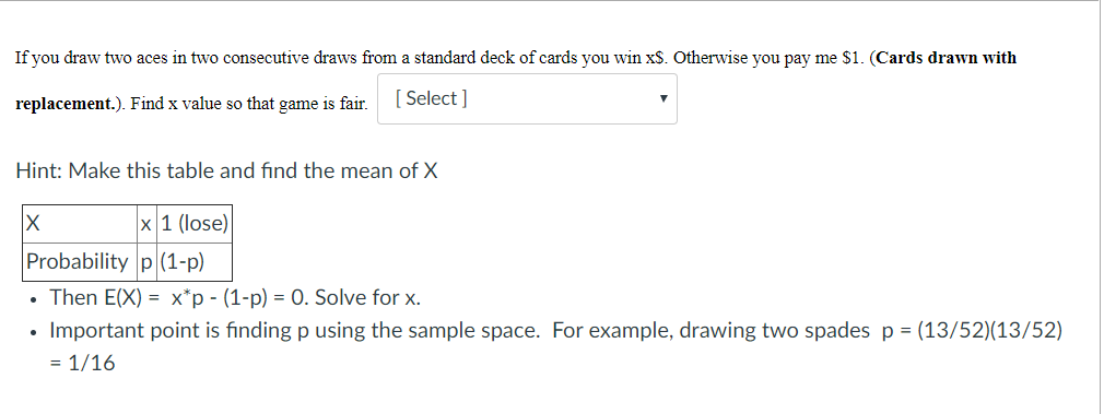 Solved If you draw two aces in two consecutive draws from a | Chegg.com