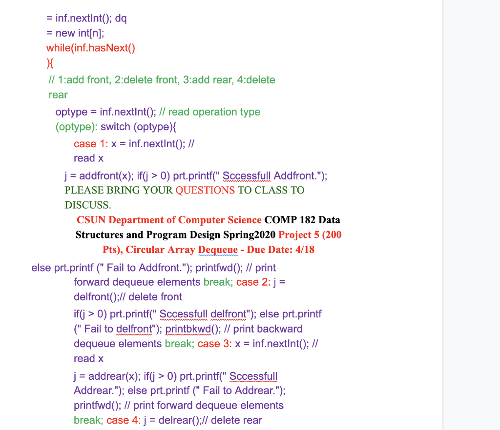 Write an efficient java program (xxxxxp5.java, | Chegg.com