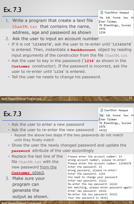 Solved 1. Store the 3 classes: BankAccount, SavingsAccount | Chegg.com