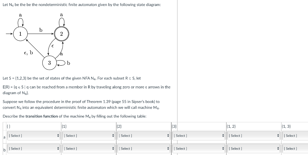 Solved Let N4 be the be the nondeterministic finite | Chegg.com
