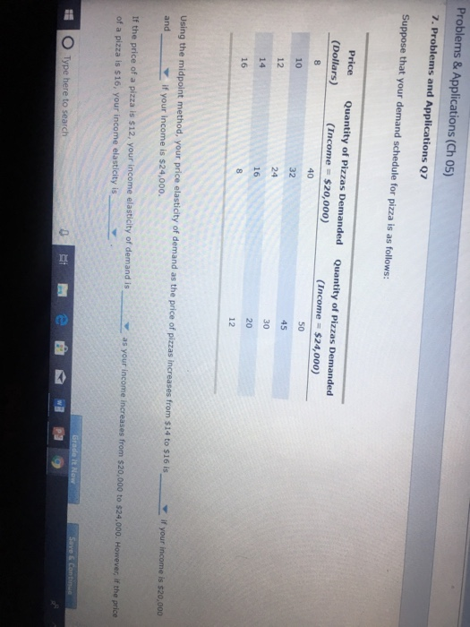 Solved Problems &Applications (Ch 05) 7. Problems and | Chegg.com