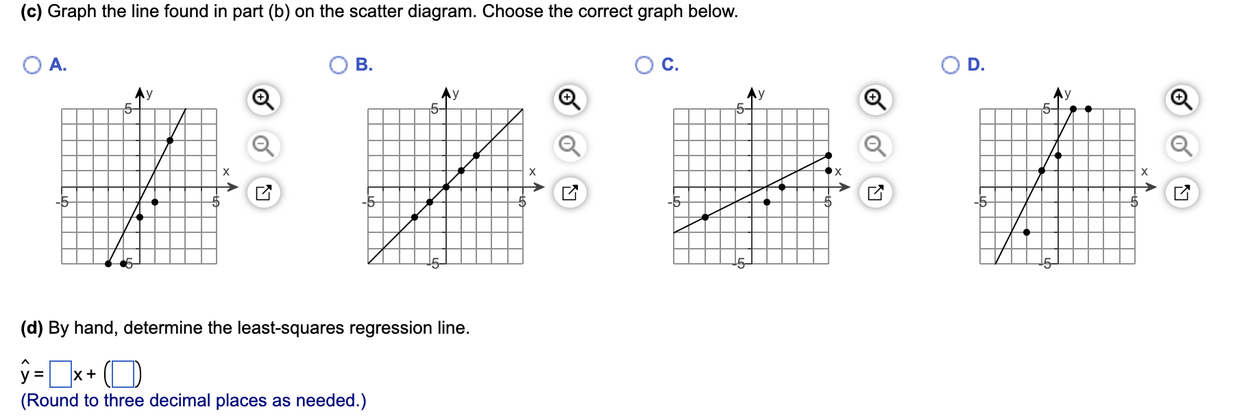 Solved Complete parts (a) through (h) for the data below. | Chegg.com