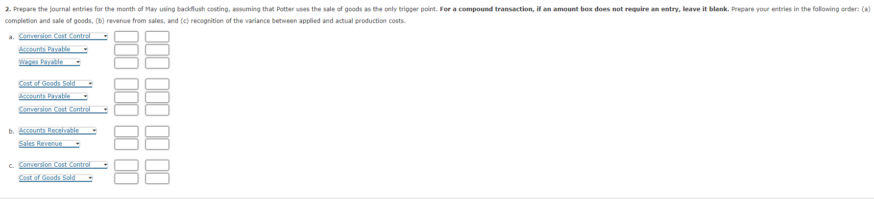 Solved month of June, Potter had the following transactions: | Chegg.com