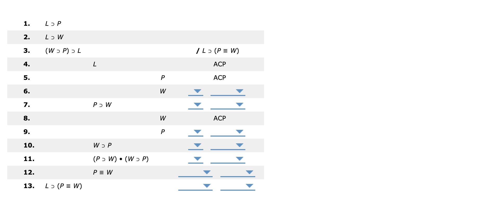 Solved 4. Proving Biconditionals One version of the material | Chegg.com
