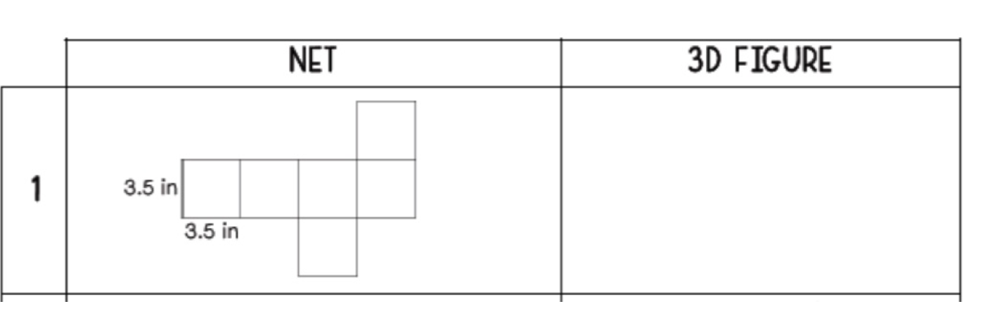 Solved INTRO TO NETS Sketch the 3D figure or net below. | Chegg.com