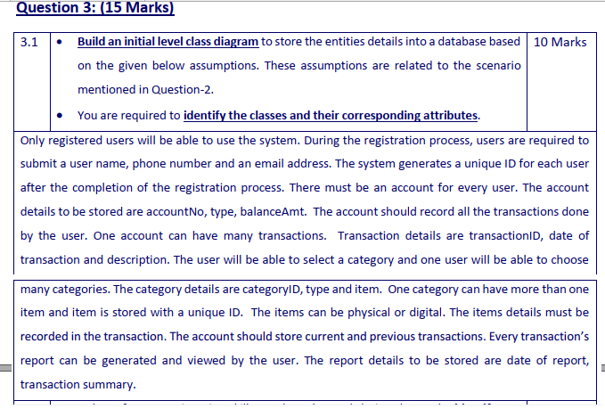 Solved Question 3: (15 Marks) 3.1. Build an initial level | Chegg.com