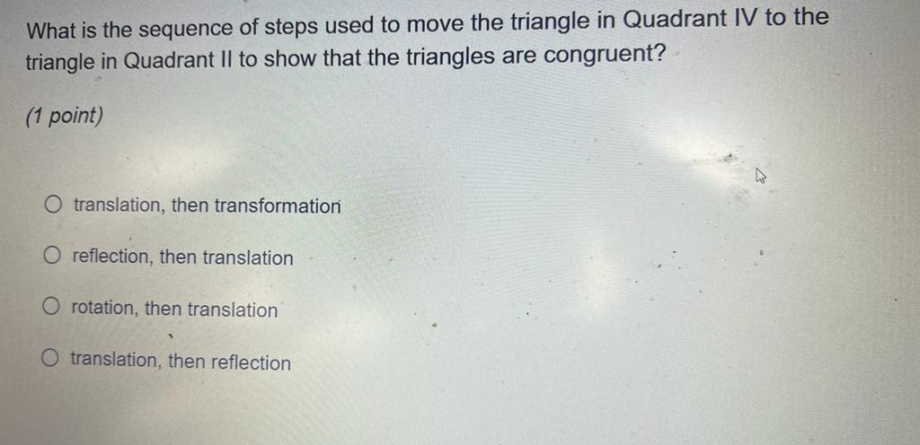 Solved What is the sequence of steps used to move the | Chegg.com