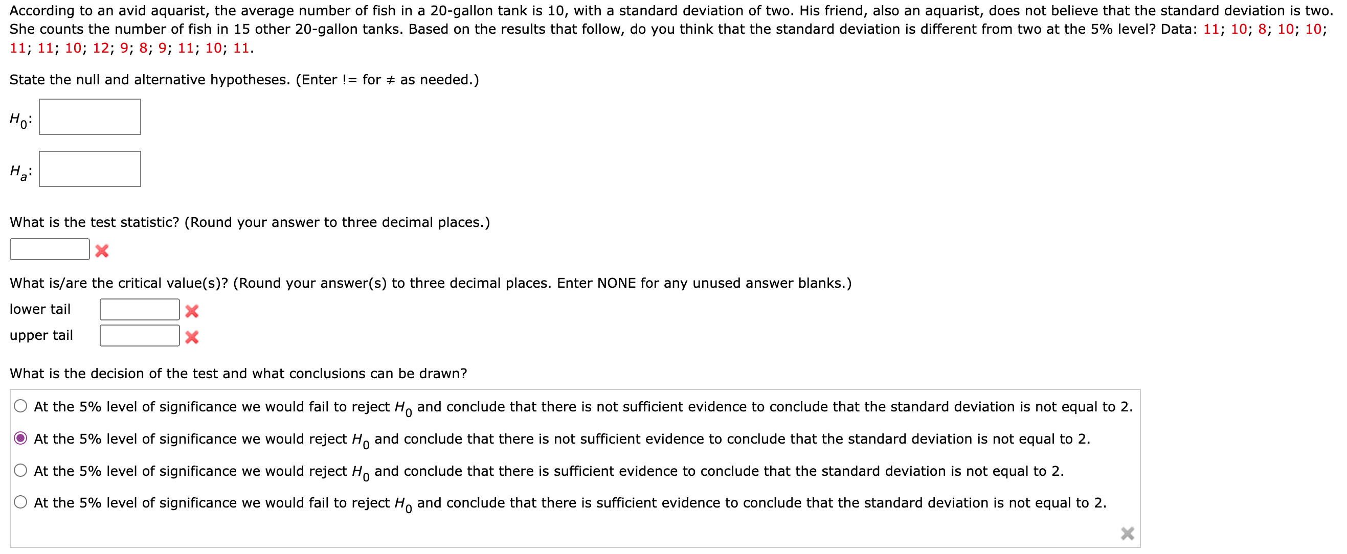 Solved 11111012989111011state The Null And 