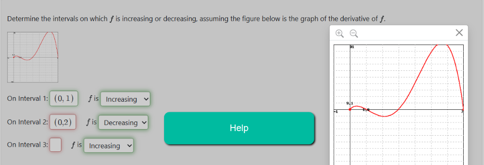 Solved Determine the intervals on which f is increasing or | Chegg.com